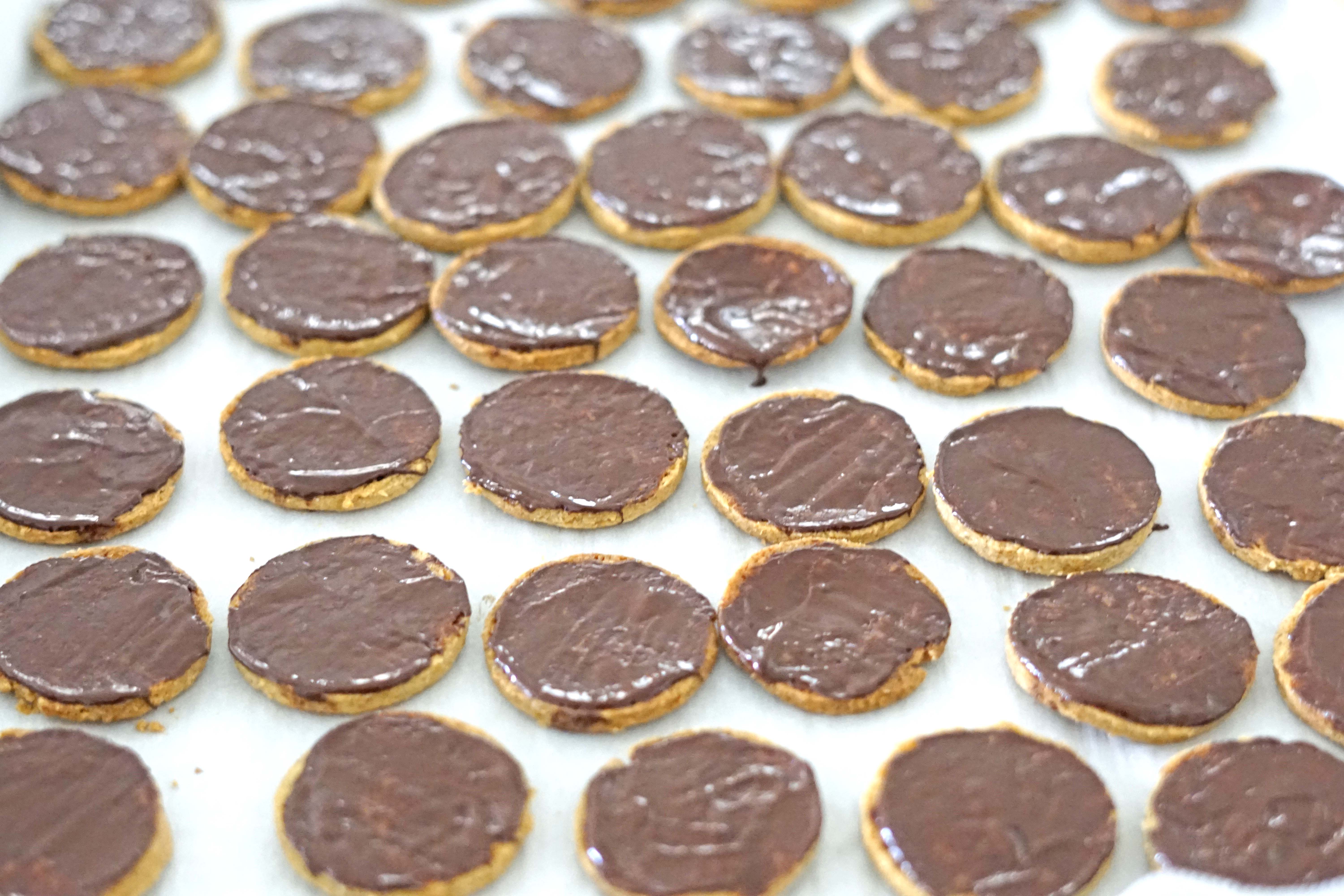 Dark Chocolate Digestives – Allie and the Oven
