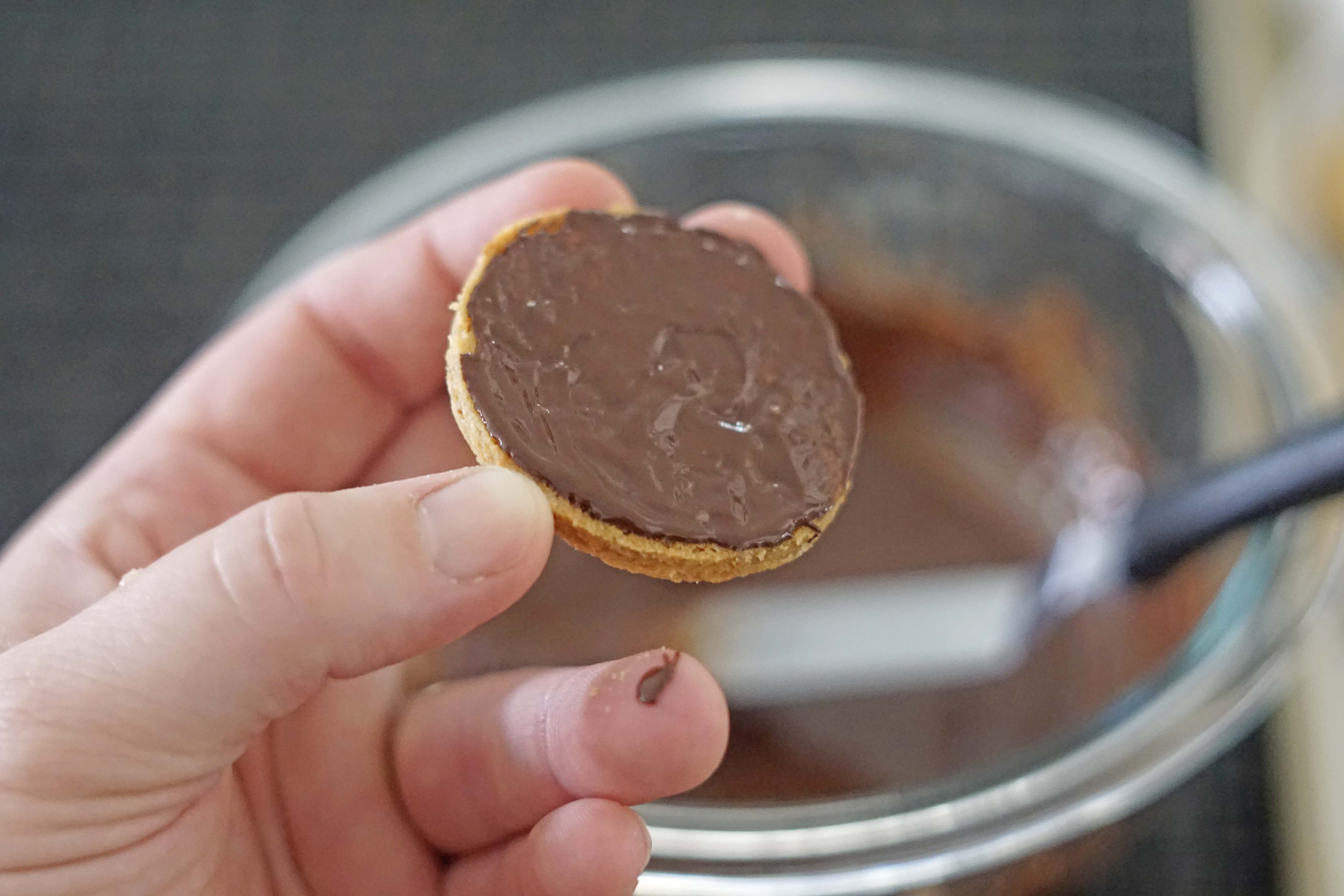 Dark Chocolate Digestives – Allie and the Oven